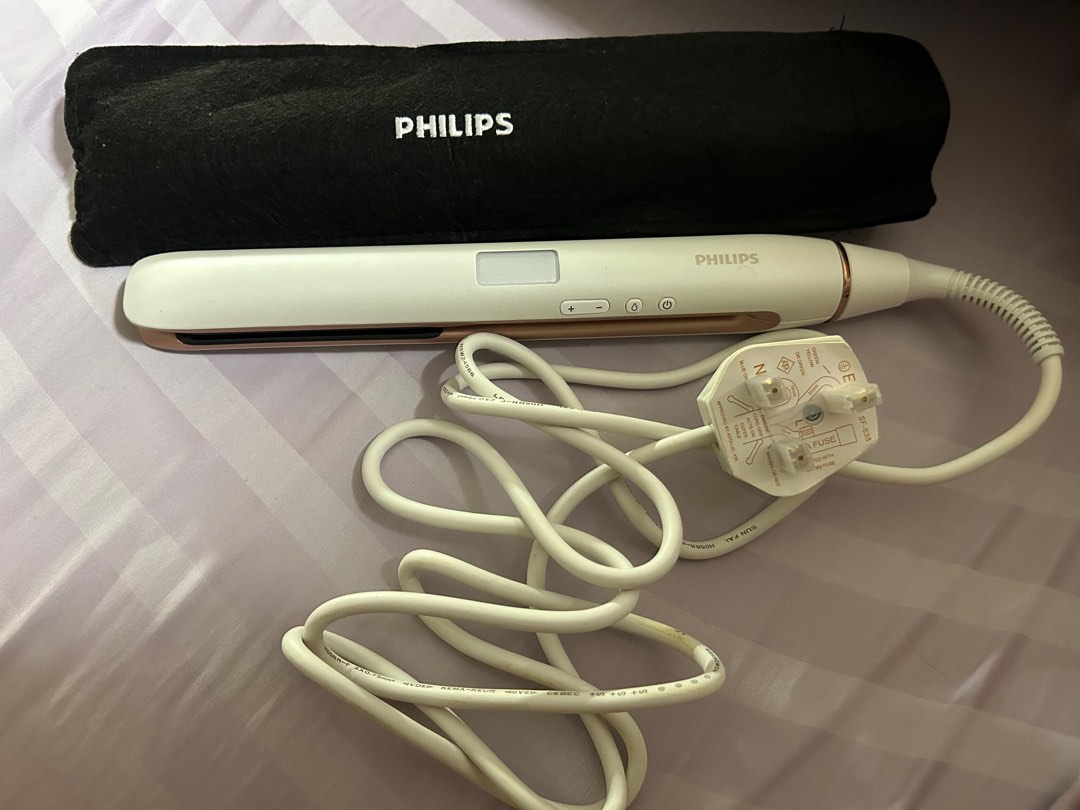 Phillips Moistureprotect Straightener Ionic Ceramic Plates, Beauty ...