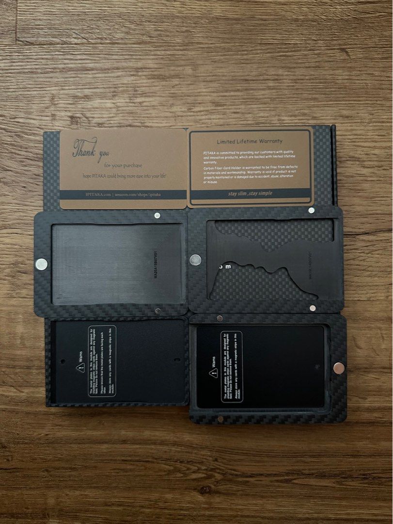 PITAKA MagEZ Wallet (6 Cards), Men's Fashion, Watches & Accessories ...