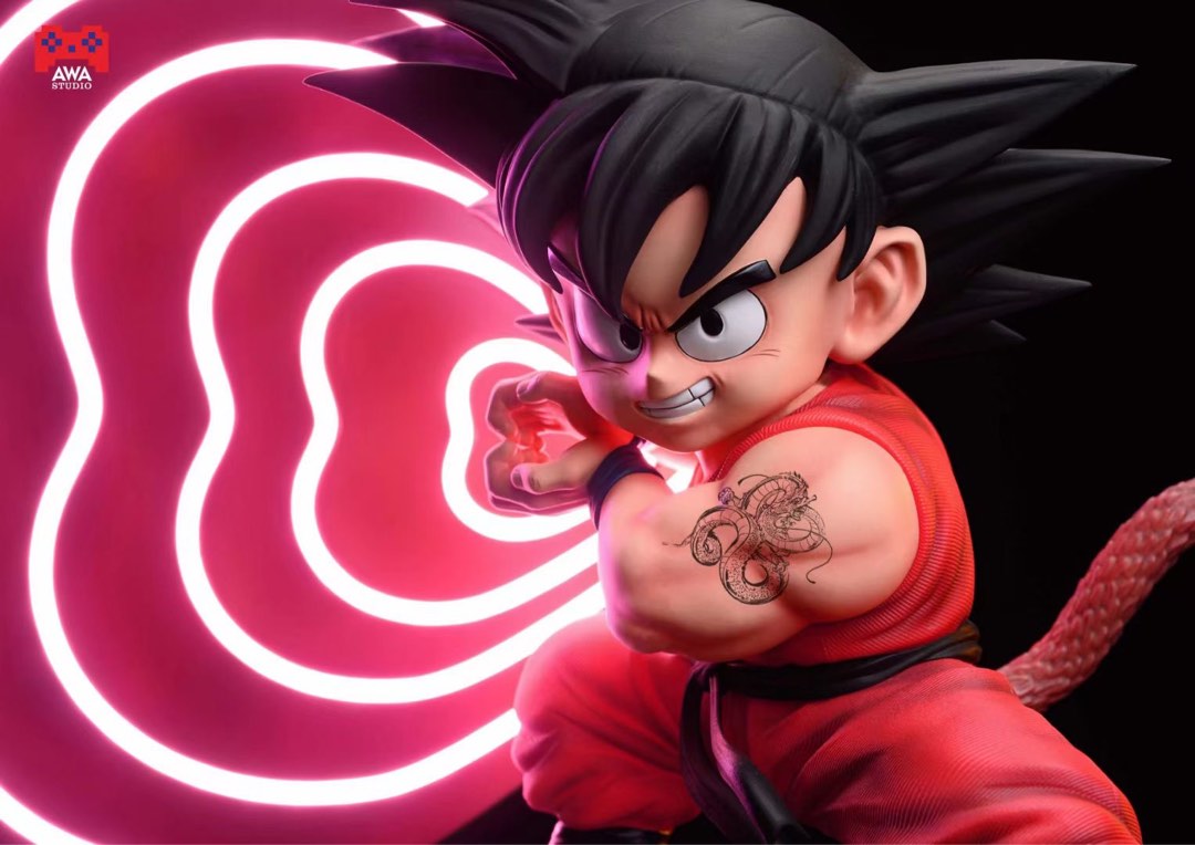 [PO] DragonBall|Hand Heart Goku, Hobbies & Toys, Toys & Games on Carousell