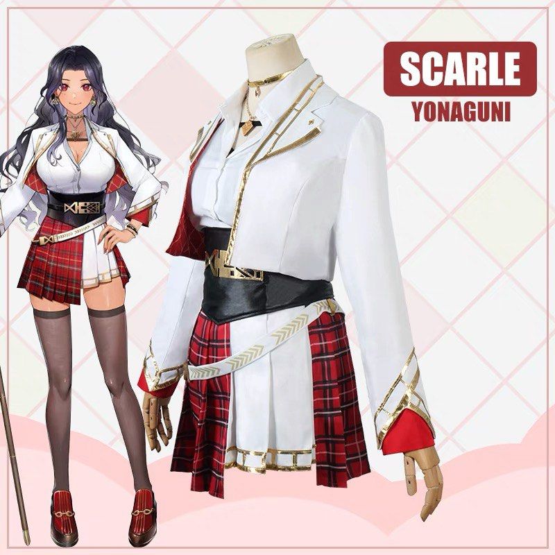 [PO] Scarle Yonaguni Cosplay Vtuber Nijisanji EN, Hobbies & Toys ...