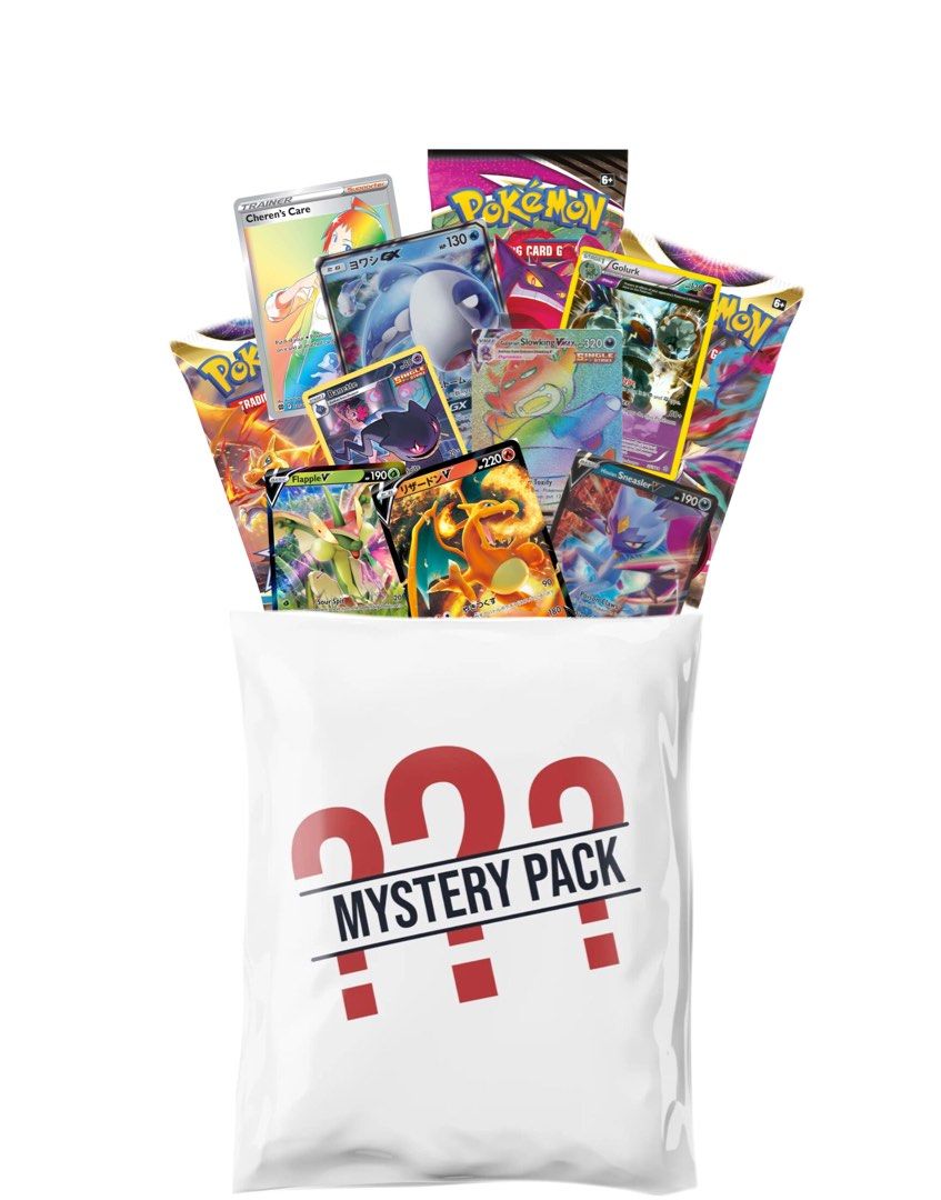 pokemon tcg mystery pack, Hobbies & Toys, Toys & Games on Carousell