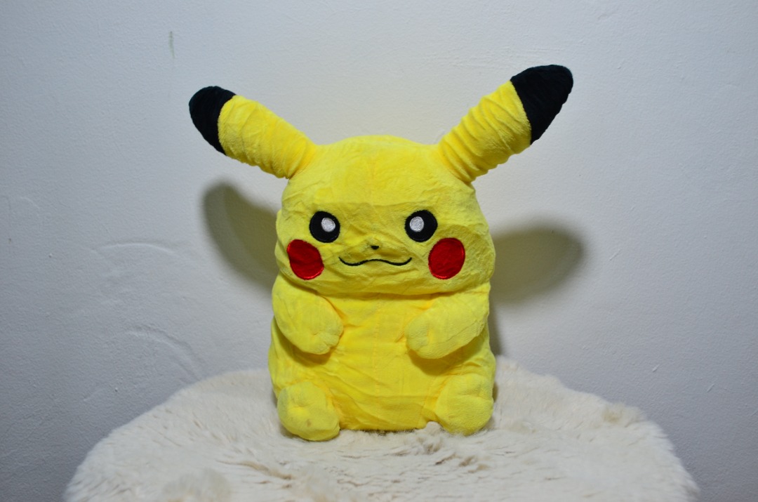 Pokemon Pikachu Plush Stuffed Toy Vintage 1997 Rare For Sale, Hobbies ...