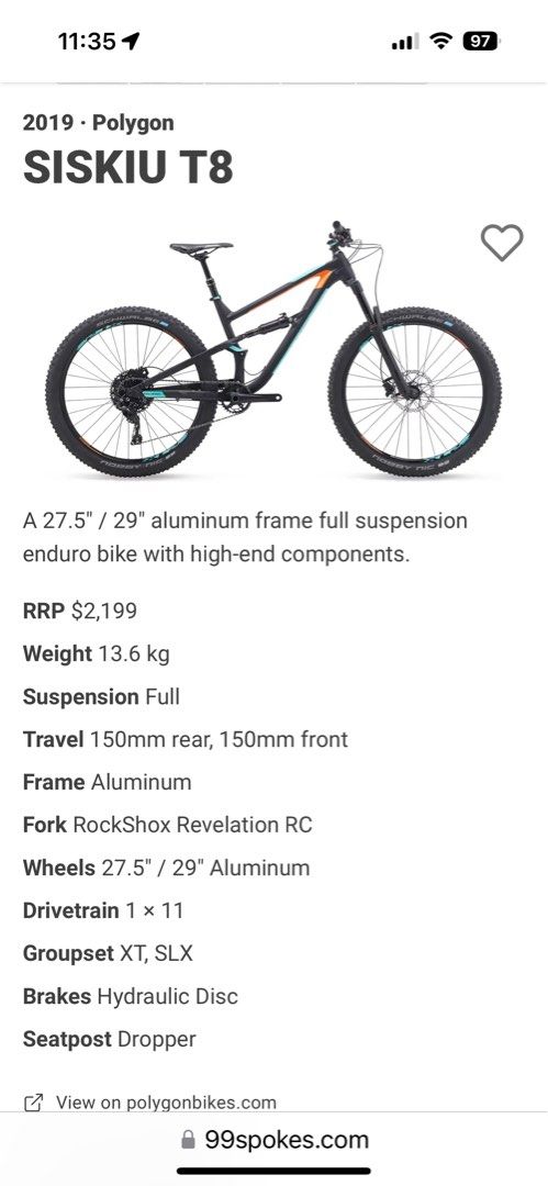 Polygon T8 with DTswiss wheels, Sports Equipment, Bicycles & Parts ...