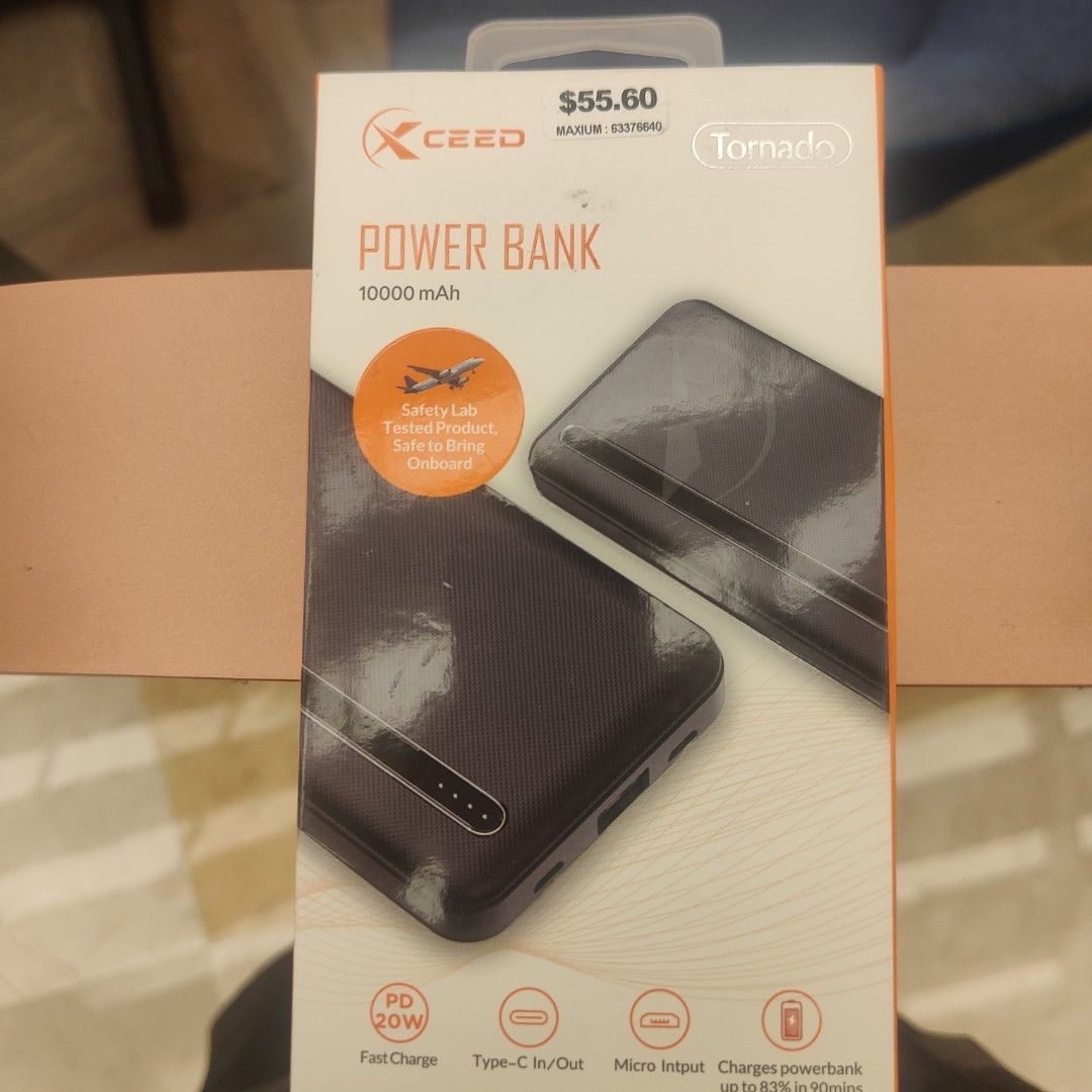 Power Bank 10000mAh xceed portable charger, Mobile Phones & Gadgets ...