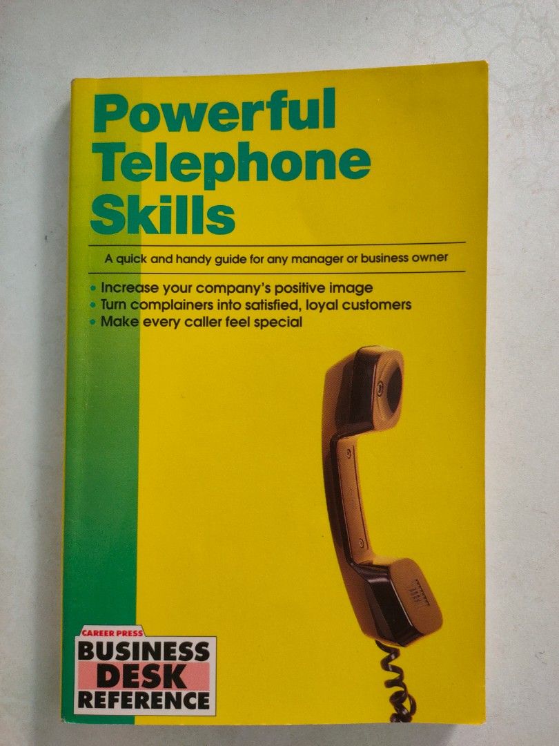Powerful telephone skills, Hobbies & Toys, Books & Magazines, Fiction ...