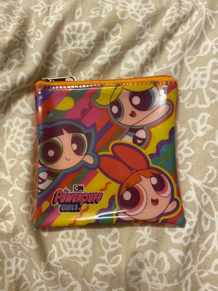 Powerpuff girls small pouch 105*105mm, Women's Fashion, Bags & Wallets ...