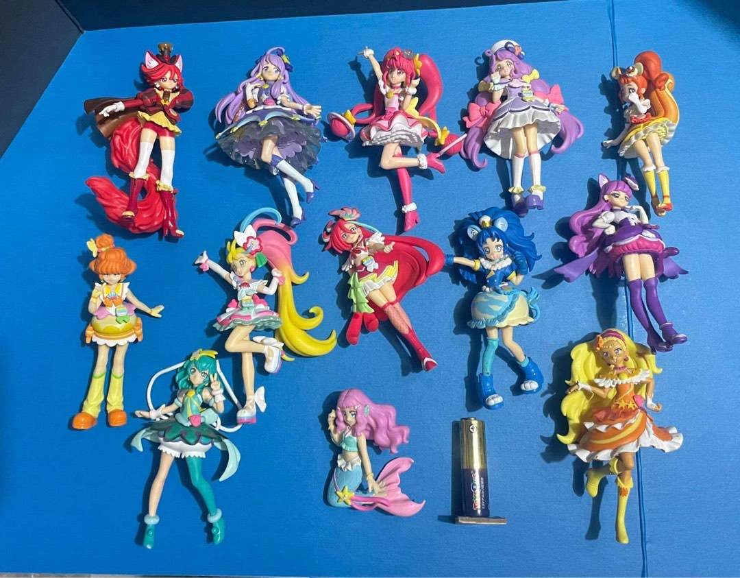 13 pcs Precure figures, Hobbies & Toys, Toys & Games on Carousell
