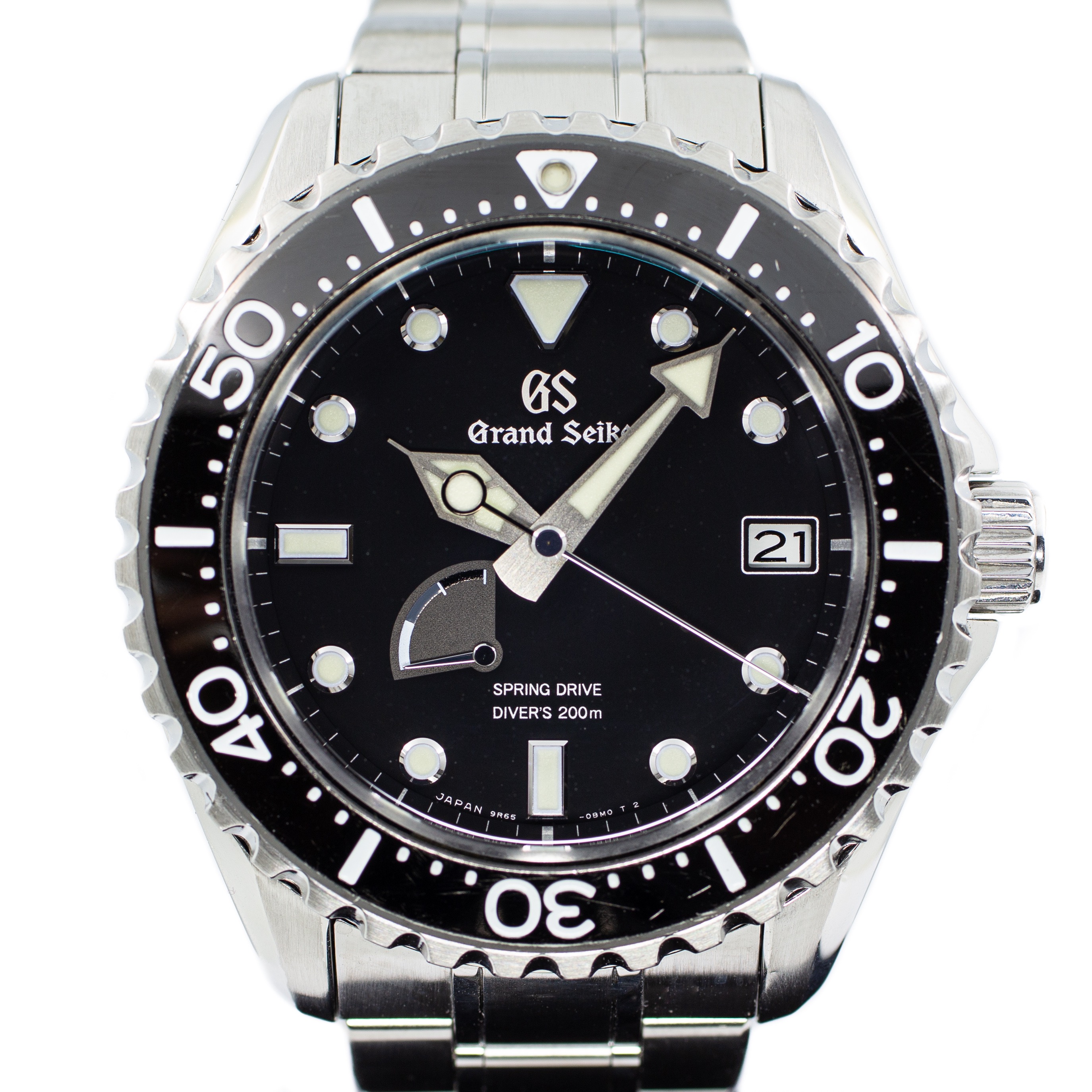 Preowned Grand Seiko Diver Spring Drive Ref: SBGA229, Luxury, Watches ...