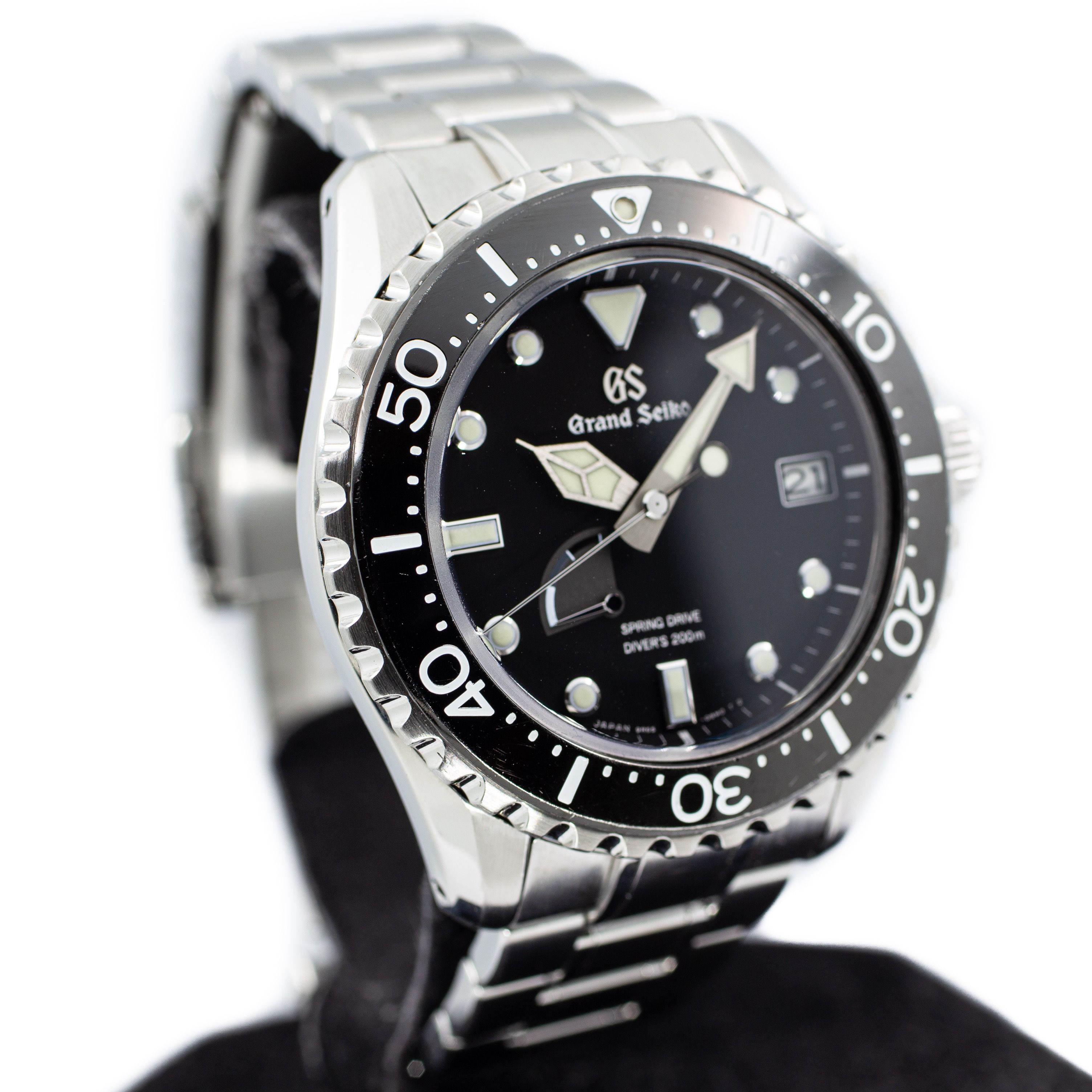 Preowned Grand Seiko Diver Spring Drive Ref: SBGA229, Luxury, Watches ...