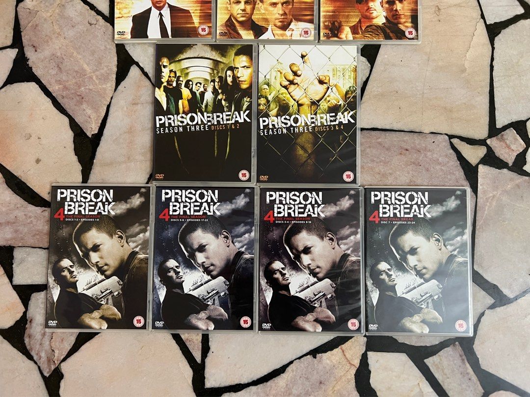 Prison Break - Season 1- 4 ( Final Season) Complete Set - From LONDON ...