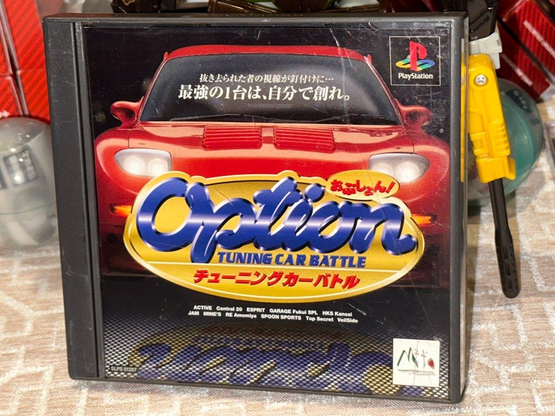 PS1 Option Tuning Car Battle (JP) Original Game, Video Gaming, Video ...