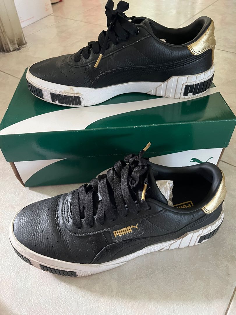 Puma black sneakers, Women's Fashion, Footwear, Sneakers on Carousell