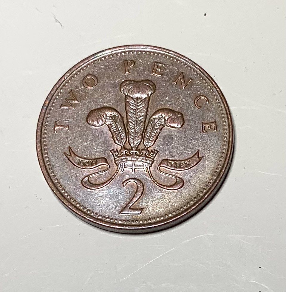 Queen Elizabeth UK 2 Pence Coin, Hobbies & Toys, Memorabilia ...