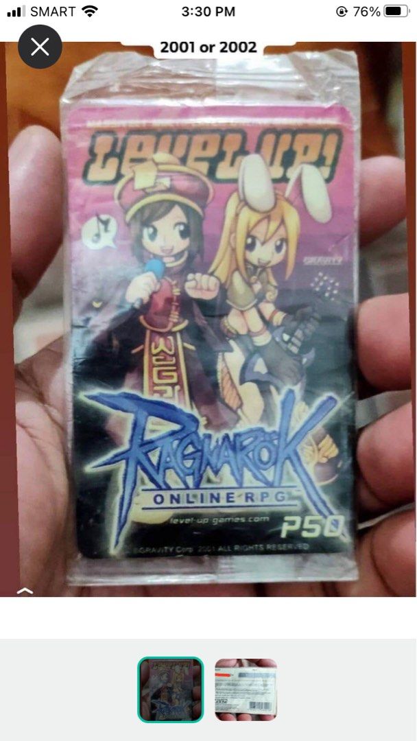 RAGNAROK LEVEL UP CARD, Hobbies & Toys, Memorabilia & Collectibles ...