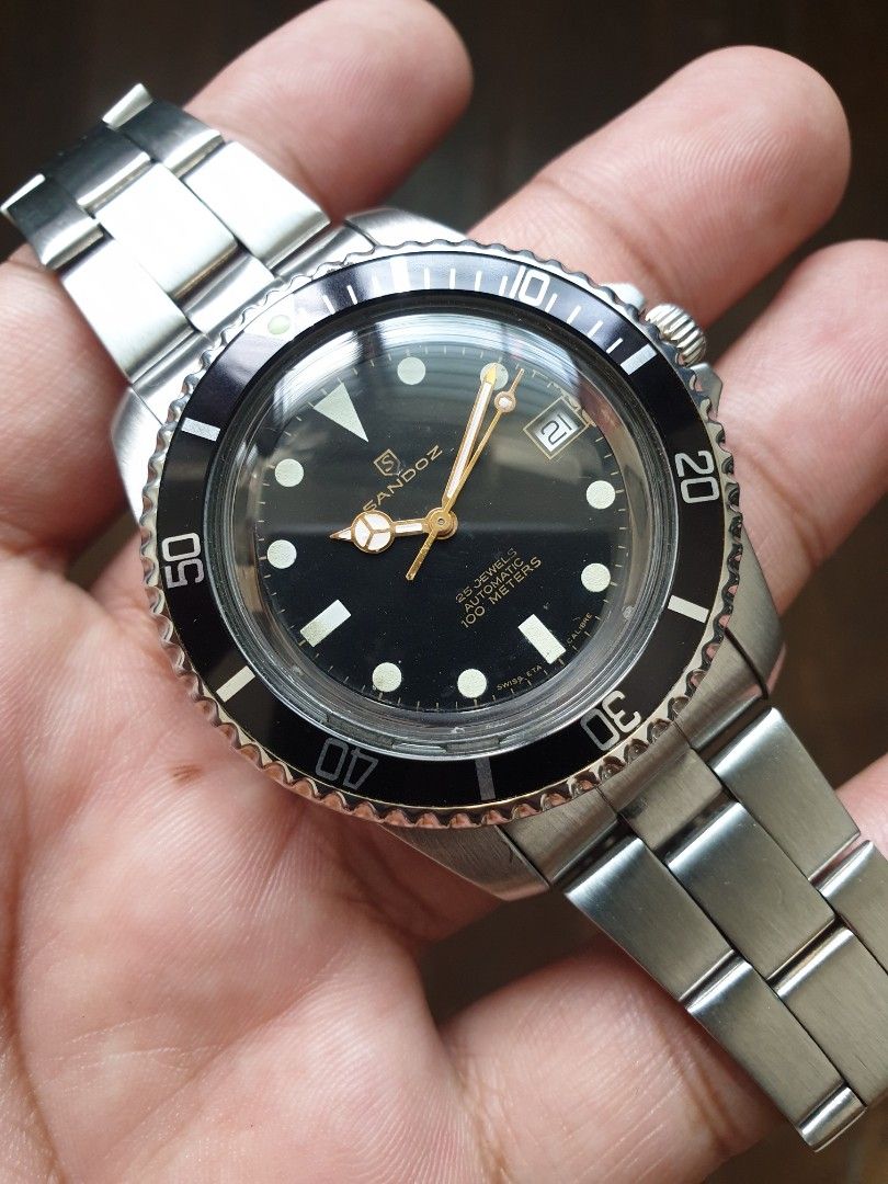 Rare Sandoz Submariner, Men's Fashion, Watches & Accessories, Watches ...