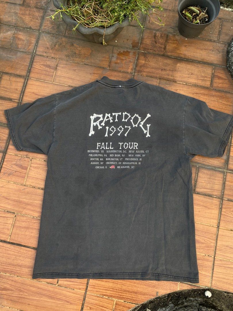 RARE VINTAGE GRATEFUL DEAD RATDOG 1997 FALL TOUR BOB WEIR TEES, Fesyen ...