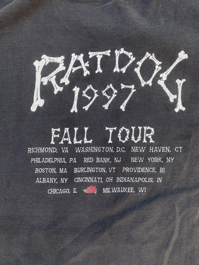 RARE VINTAGE GRATEFUL DEAD RATDOG 1997 FALL TOUR BOB WEIR TEES, Fesyen ...