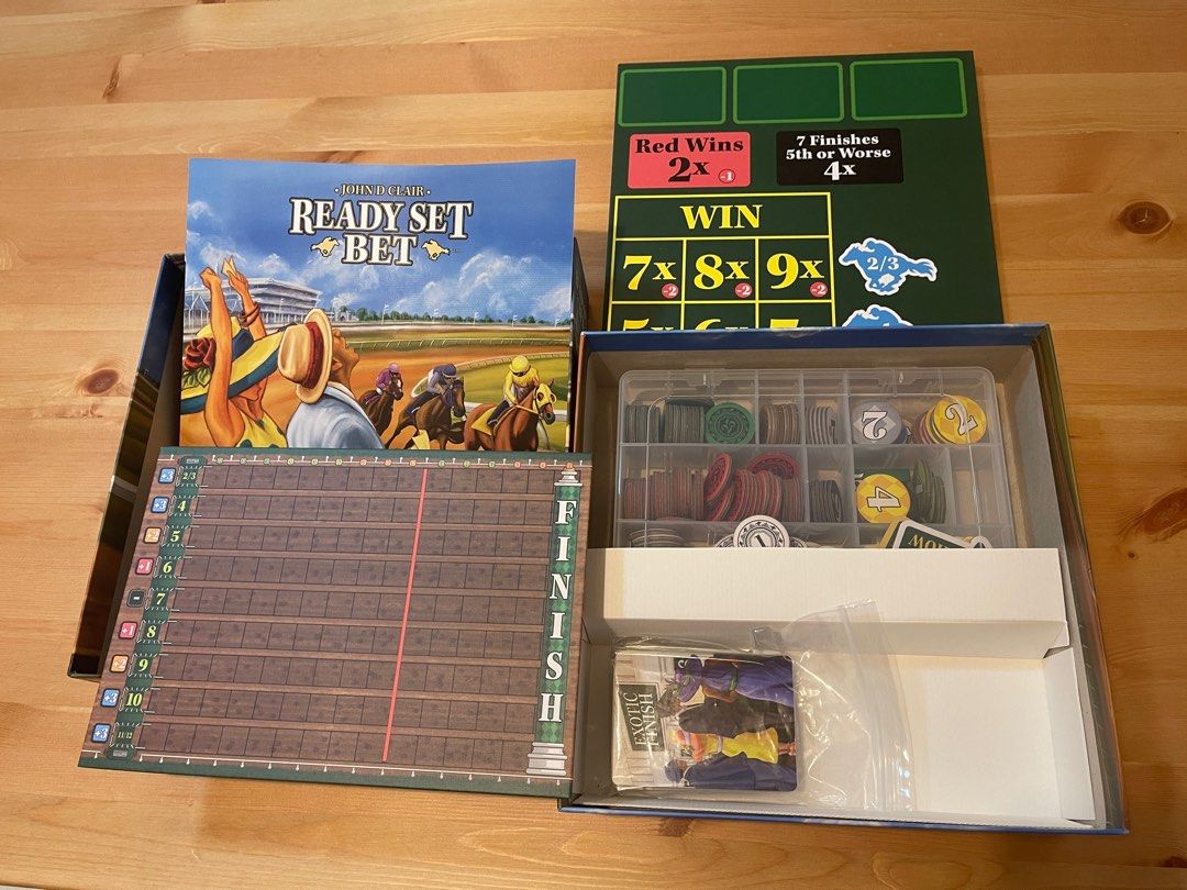 Ready Set Bet Board Game Party Game ( Authentic ), Hobbies & Toys, Toys ...