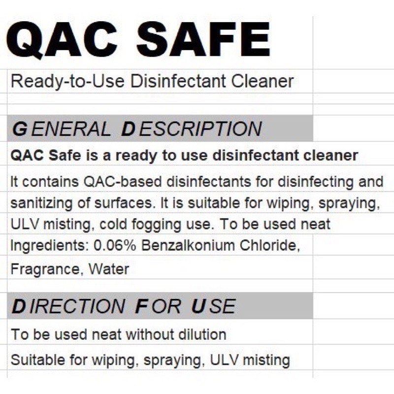 [Ready Stocks, NEA Listed] 5L Sani Kleen Non Alcohol Sanitizers ...