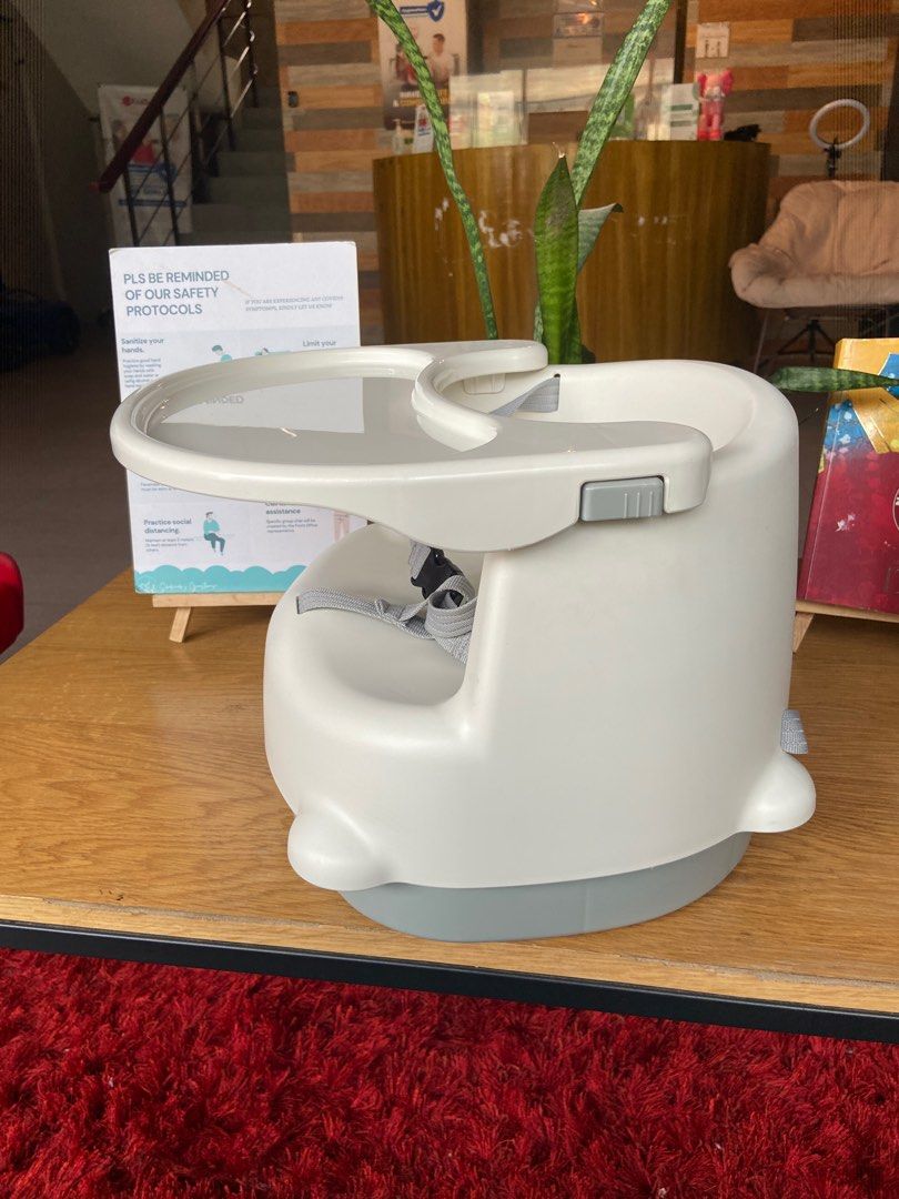 Richell 2 way floor seat/Chair Seat /Booster Seat on Carousell