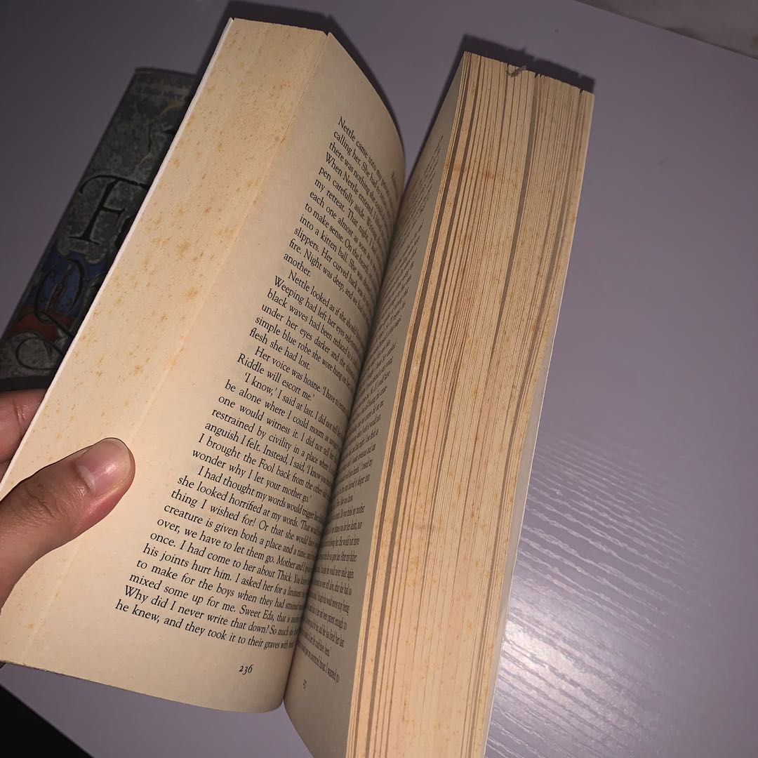 Robin Hobb Fitz and the Fool Trilogy (book 1 and 2 only) Fool’s Quest ...