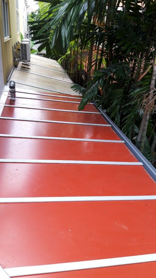 Roof Shelter / Skylight / Aluminium Composite Panel / Polycarbonate ...