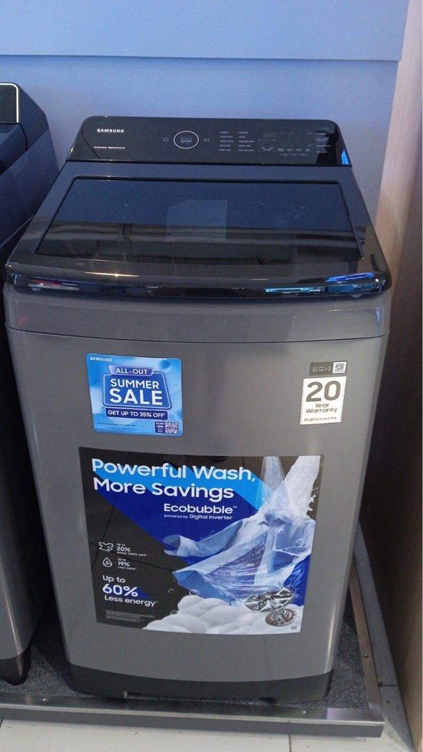 SAMSUNG TOP LOAD INVERTER WASHING MACHINE, TV & Home Appliances ...