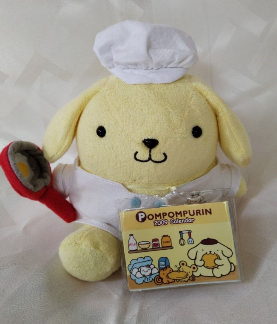 Sanrio Pompompurin Mascot Plush Toy on Carousell