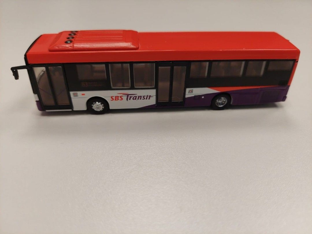 SBS Transit Service 63 Singapore Bus Scania K230UB Scale 1/110, Hobbies ...