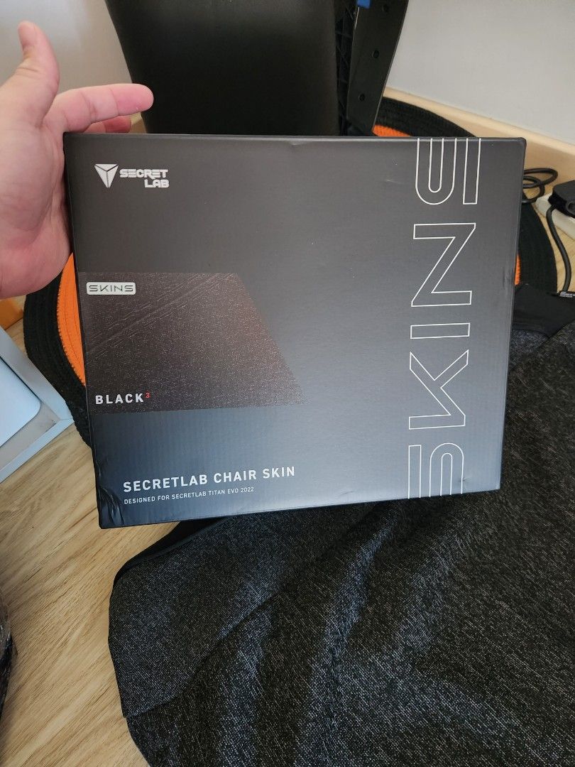 Secret lab chair skin for titan Evo 2022 XL, Furniture & Home Living ...