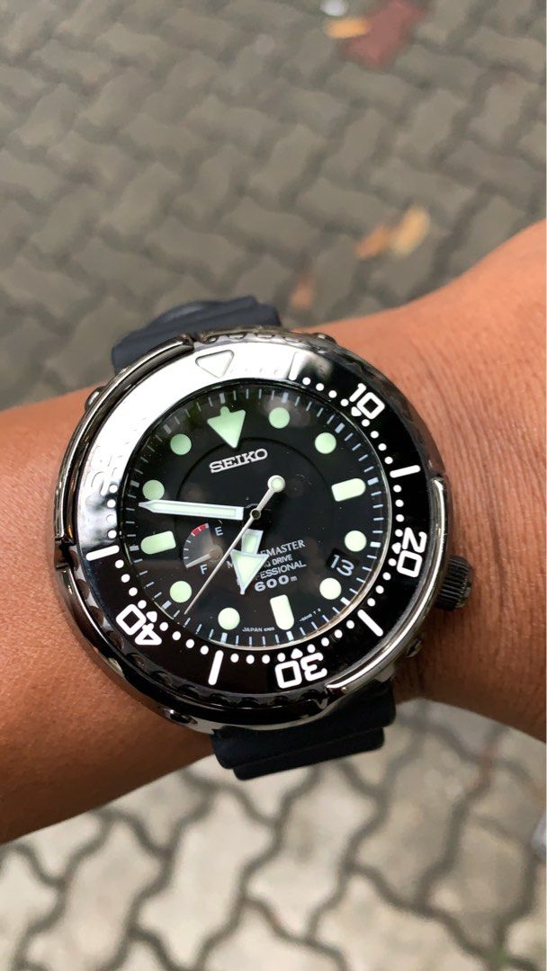Seiko marine master 600m spring drive, Luxury, Watches on Carousell