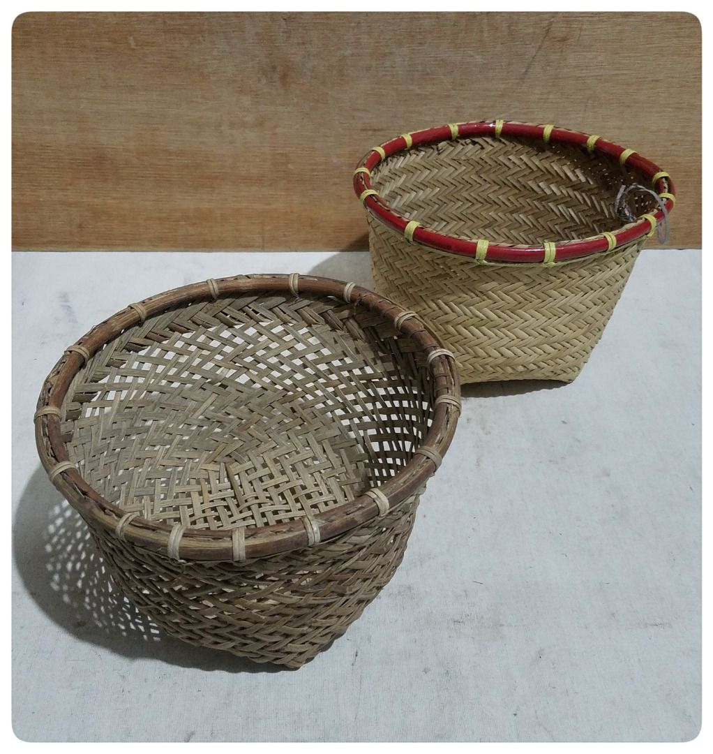 Sepasang Raga Anyaman Rotan Khas Dayak Bidayuh, Perabotan Rumah di ...