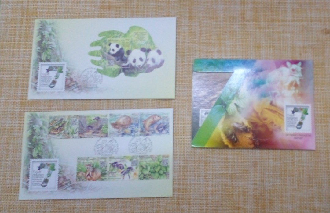 Setem 7 Keajaiban Flora dan Fauna, Hobbies & Toys, Collectibles ...