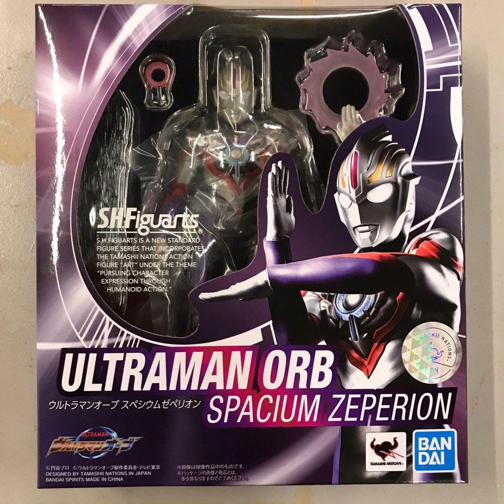 Sh Figuarts SHF Ultraman Orb Spacium Zeperion 超人 奧特曼 迪加 帝拿, 興趣及遊戲, 玩具 & 遊戲類 - Carousell