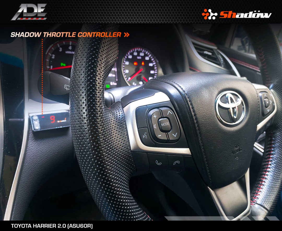 SHADOW THROTTLE CONTROLLER ON TOYOTA HARRIER 2.0 (ASU60R), Car ...
