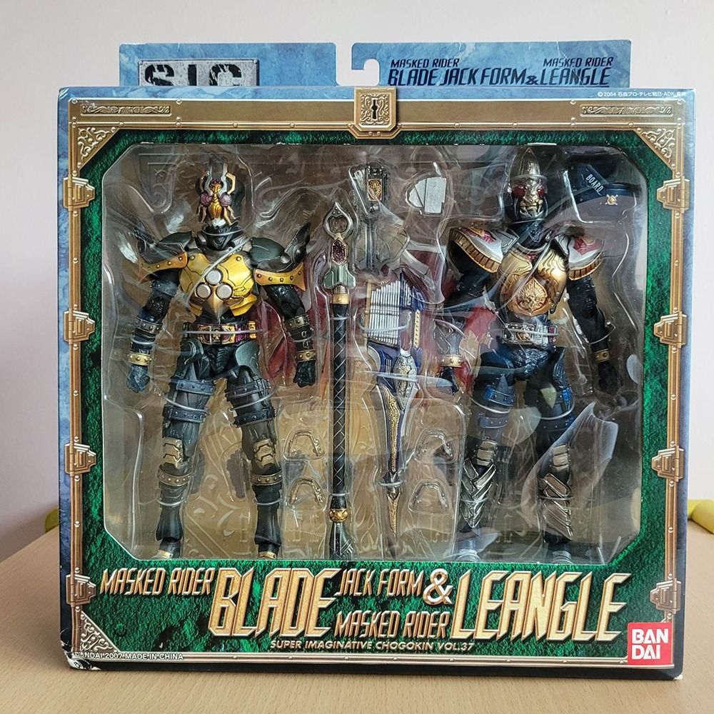 S.I.C. Vol 37 Kamen Rider Leangle & Blade Jack Form, Hobbies & Toys ...