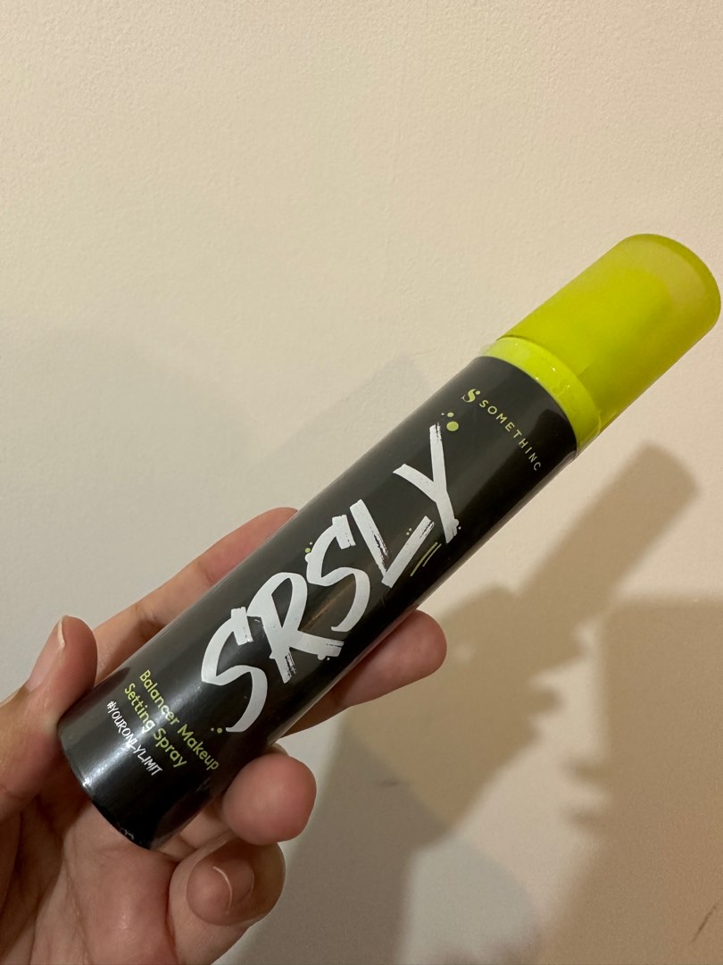 Somethinc srsly make up setting spray on Carousell Somethinc srsly make up setting spray on Carousell