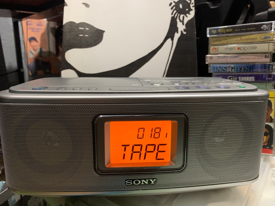 Sony CD Radio Cassette Player, Audio, Portable Music Players on Carousell