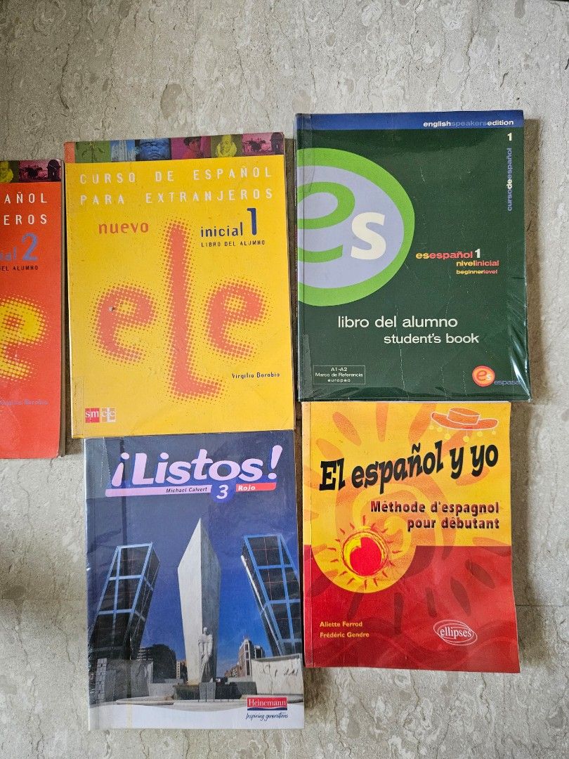 Spanish Beginner textbooks, Hobbies & Toys, Books & Magazines ...