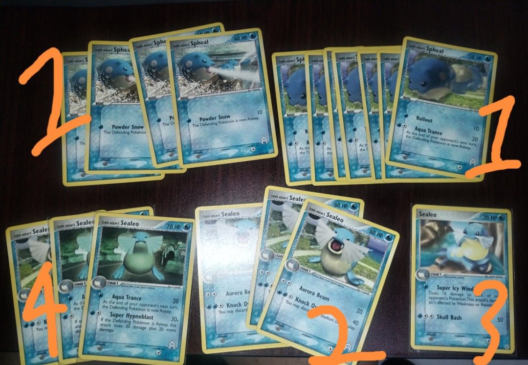 Spheal sealeo pokemon TCG, Hobbies & Toys, Memorabilia & Collectibles ...