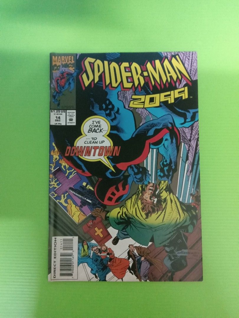 Spiderman 2099 #14 ( Tom Grindberg - Cover Art ) Marvel Comics, Hobbies ...