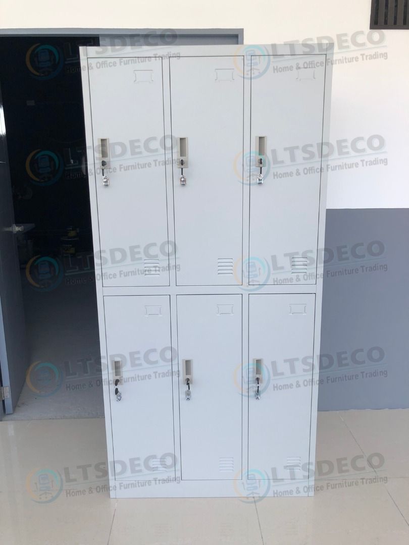 Steel Locker 6 door Partition / Office Partition / Office Furniture ...