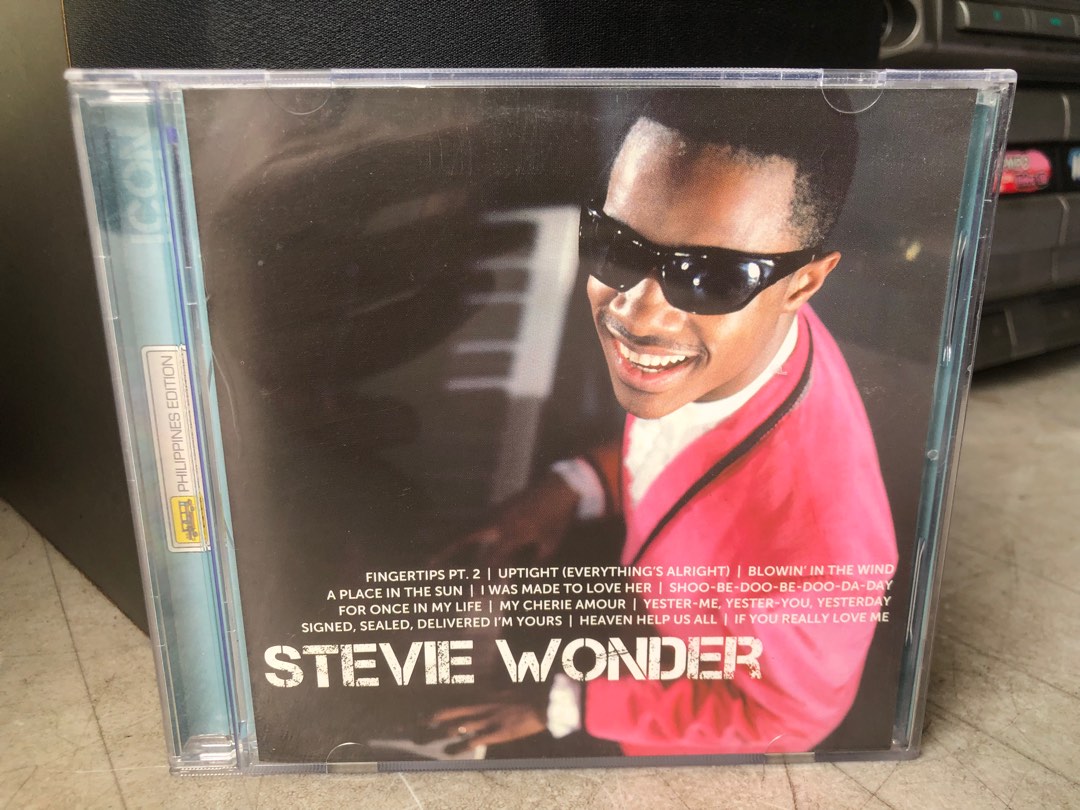 Stevie Wonder Icon music CD, Hobbies & Toys, Music & Media, CDs & DVDs ...