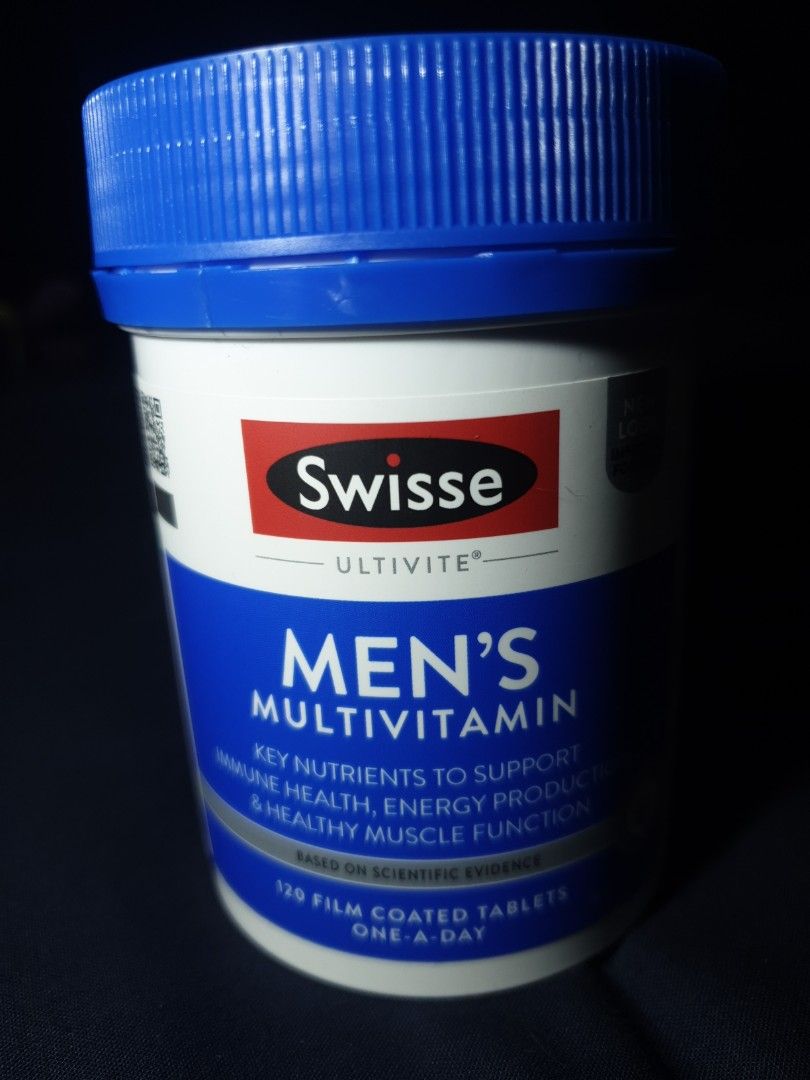 Swisse Men'S Ultivite Multivitamin 60s / 120s Tablets, Health & Nutrition, Health Supplements ...