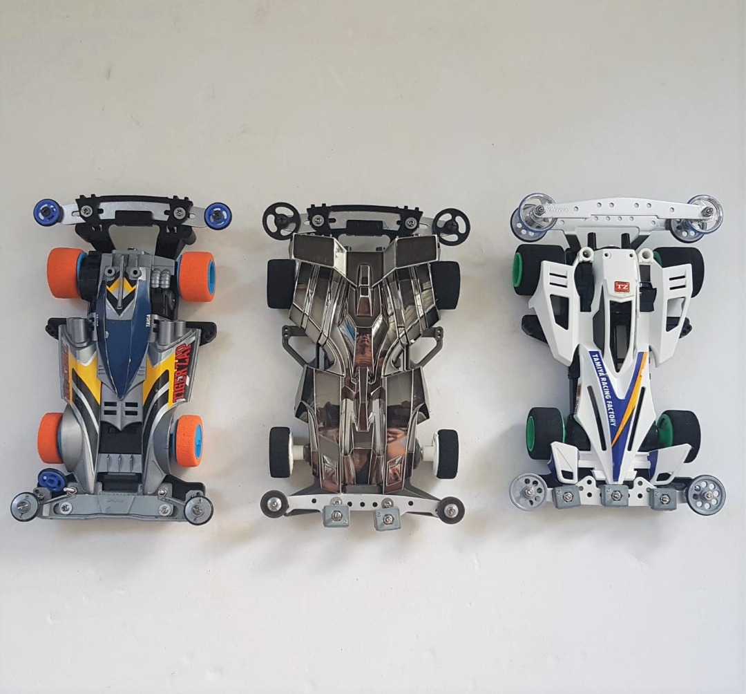 Tamiya Mini 4 wheels, 4WD Racers, 3 Complete Racing Cars, all for $95 ...