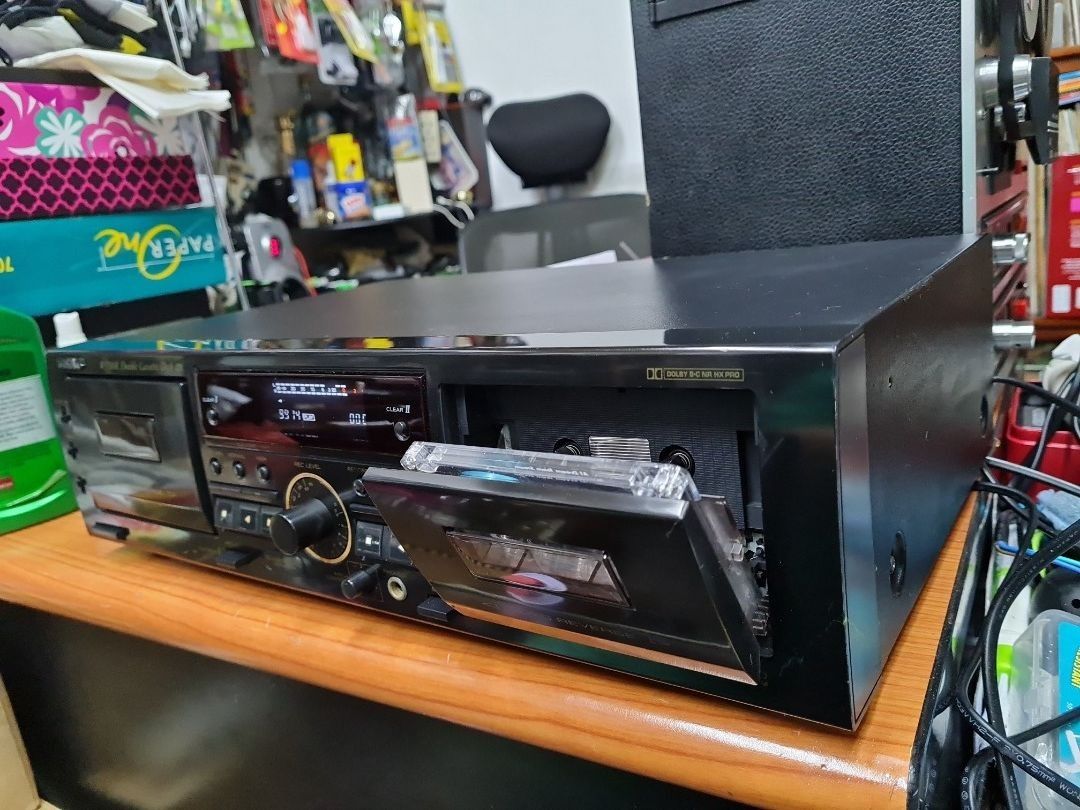 TEAC W-790R Double Cassette Deck, Audio, Other Audio Equipment on Carousell