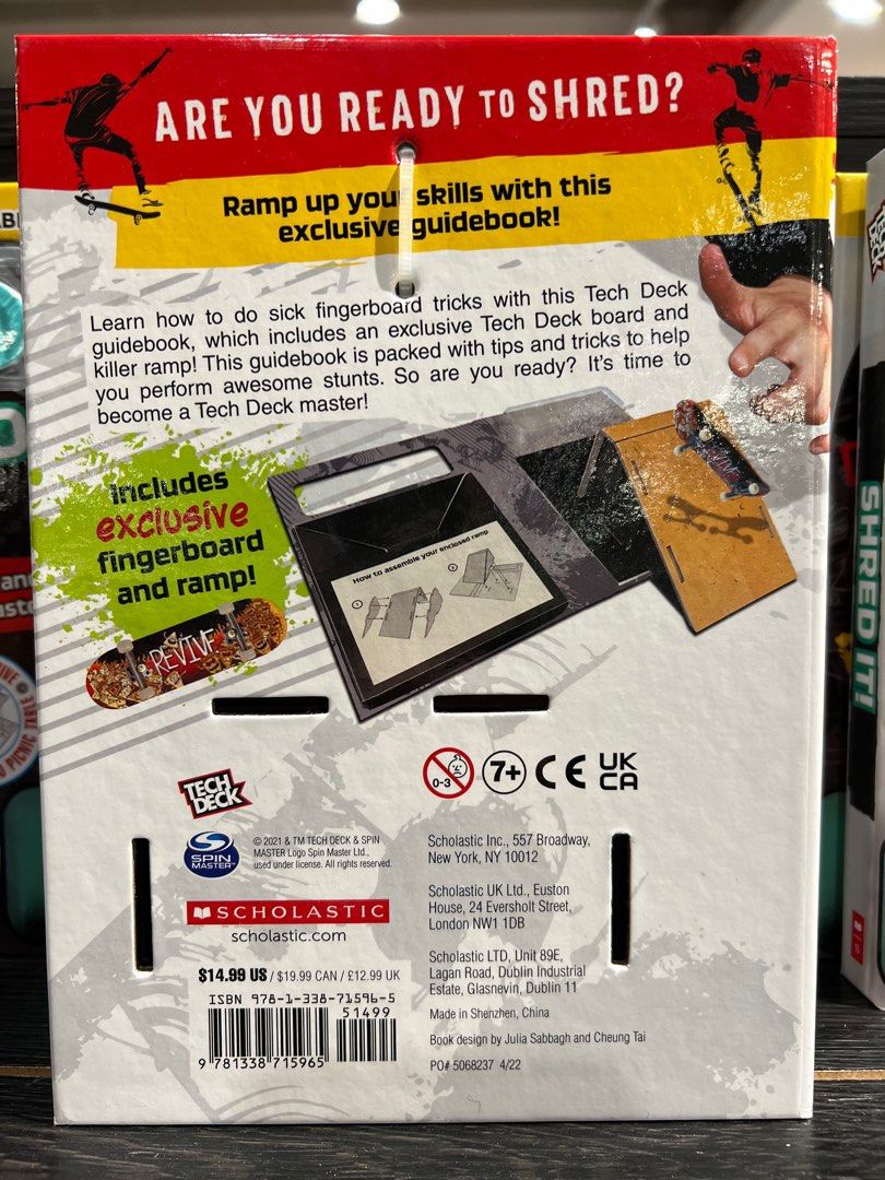Tech Deck Guidebook, Hobbies & Toys, Toys & Games on Carousell