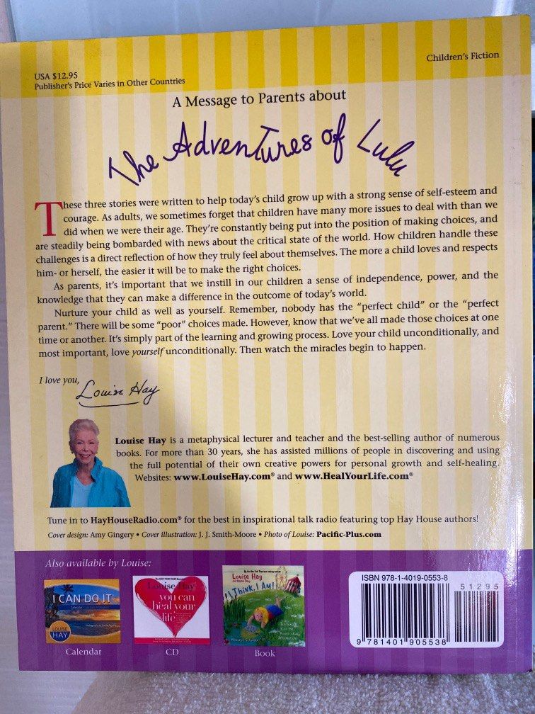 The Adventures of Lulu (Louise Hay), Hobbies & Toys, Books & Magazines ...