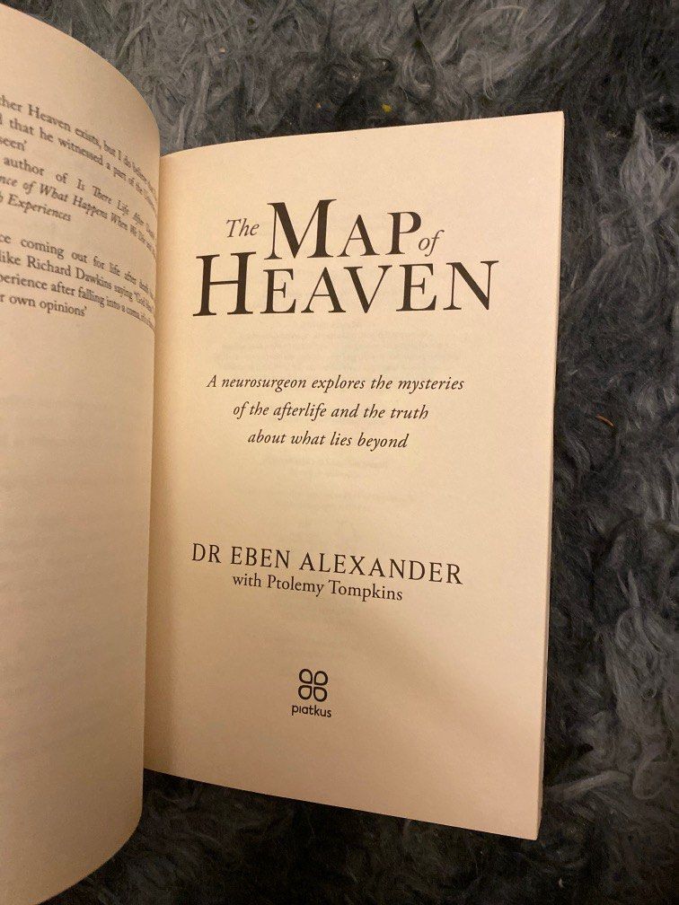 The Map of Heaven - neurosurgeon, afterlife, death - Dr Eben Alexander ...