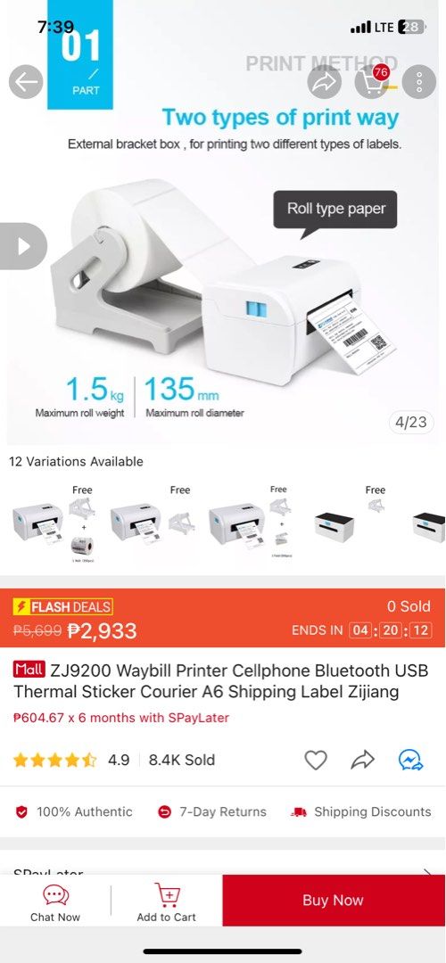 THERMAL PRINTER, Computers & Tech, Printers, Scanners & Copiers on ...
